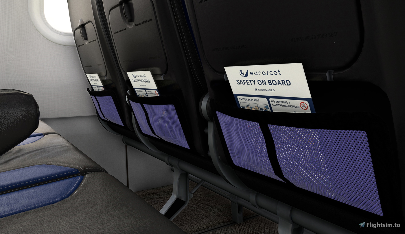 Euroscot Virtual | Fenix A320 CFM SL | Fleet Pack w/ Cabin | 4K for Microsoft Flight Simulator ...