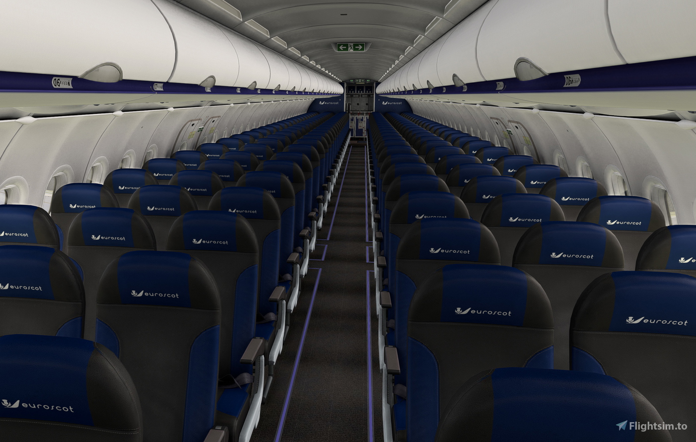 Euroscot Virtual | Fenix A320 CFM SL | Fleet Pack w/ Cabin | 4K for Microsoft Flight Simulator ...