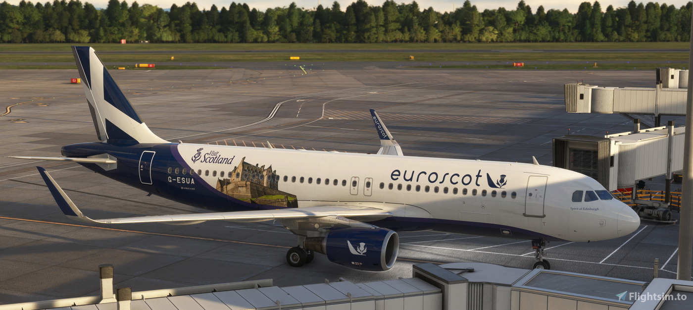 Euroscot Virtual | Fenix A320 CFM SL | Fleet Pack w/ Cabin | 4K for Microsoft Flight Simulator ...