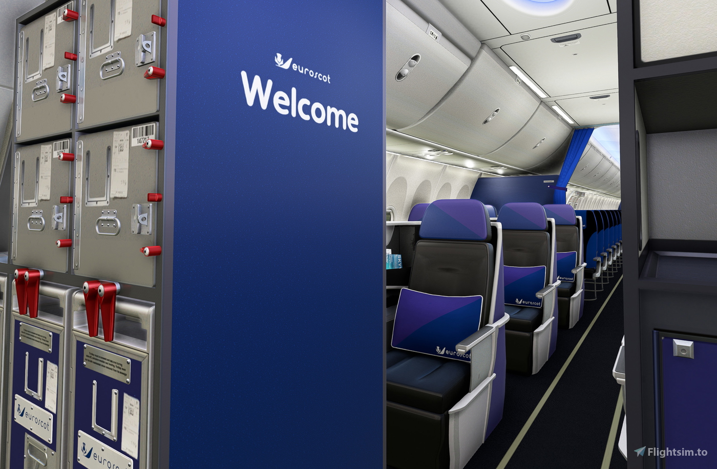 Euroscot Virtual | iFly 737 Max 8 | Fleet w/ Cabin | 4K for Microsoft Flight Simulator | MSFS