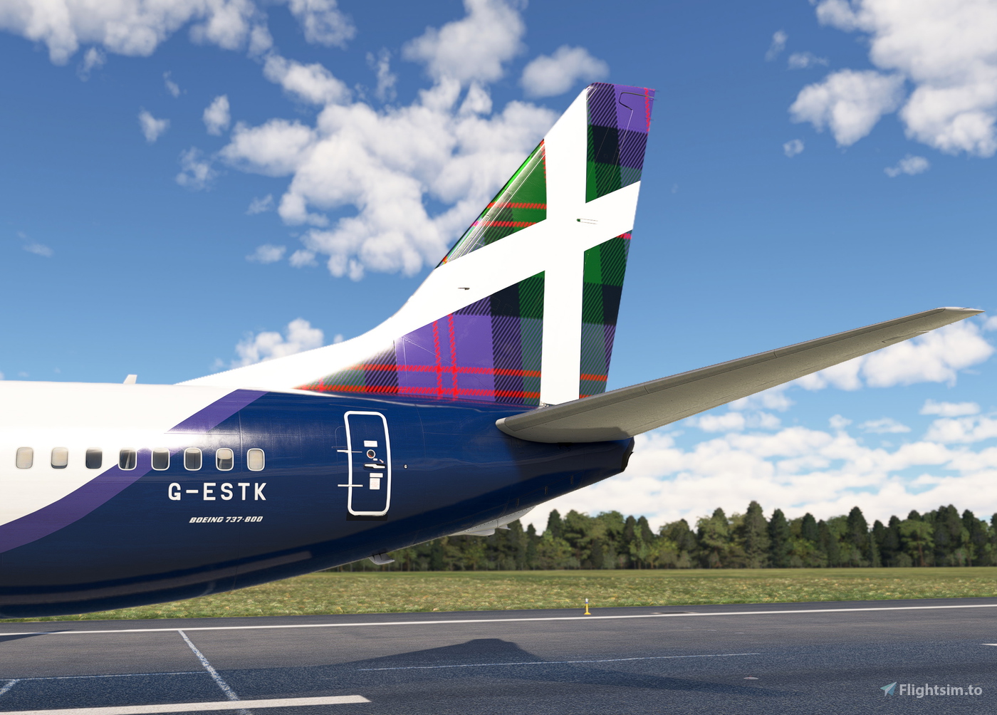 Euroscot Virtual | PMDG B738 | Pack w/ Cabin| 4K for Microsoft Flight ...