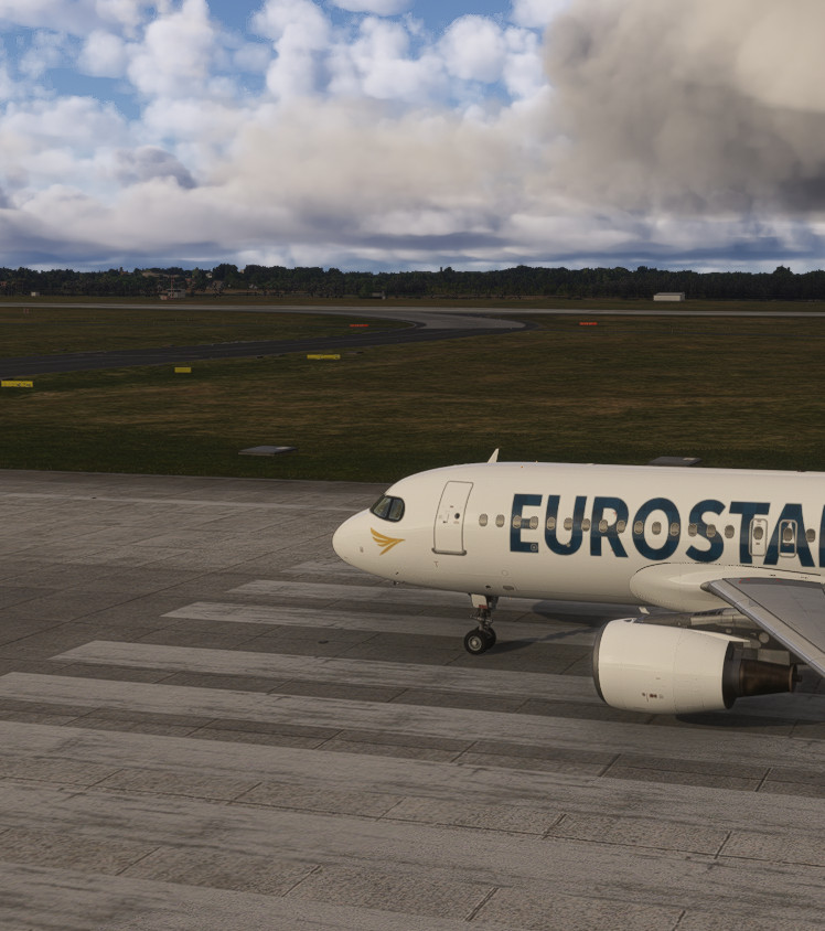 Eurostar Virtual | Airbus A320 (BFU) for Microsoft Flight Simulator | MSFS