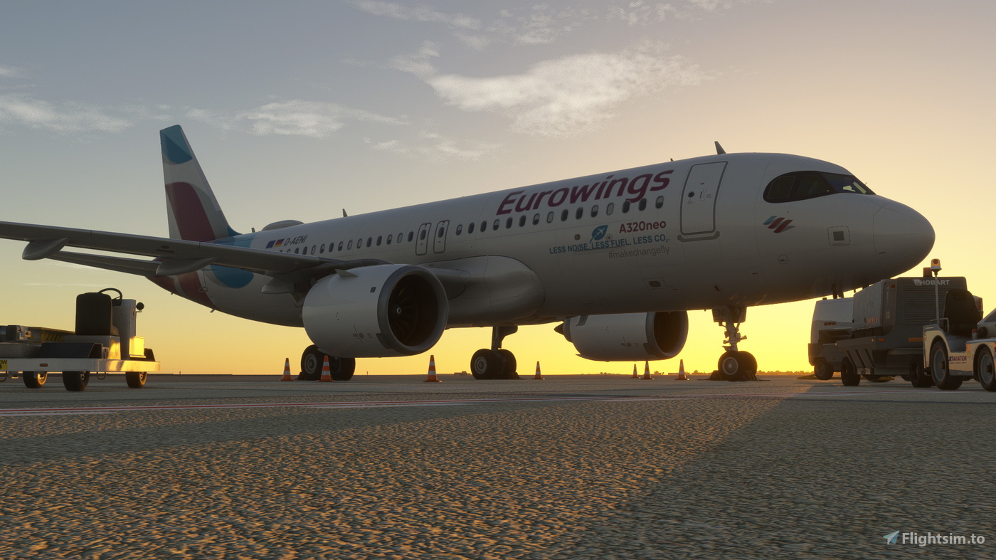 Eurowings D-AENI livery For Inibuilds A320NEO MSFS2024 (with Cabin) for ...