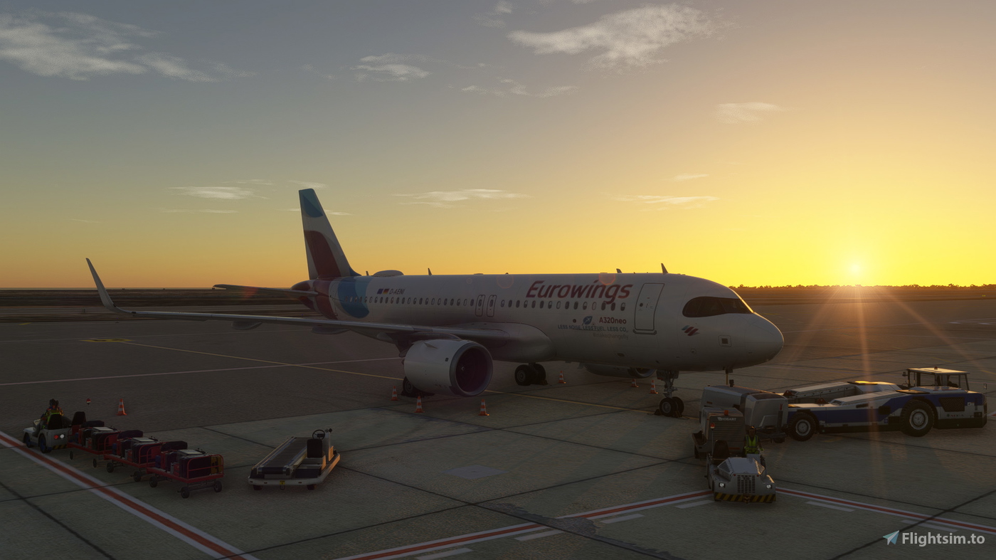 Eurowings D-AENI livery For Inibuilds A320NEO MSFS2024 (with Cabin) for ...
