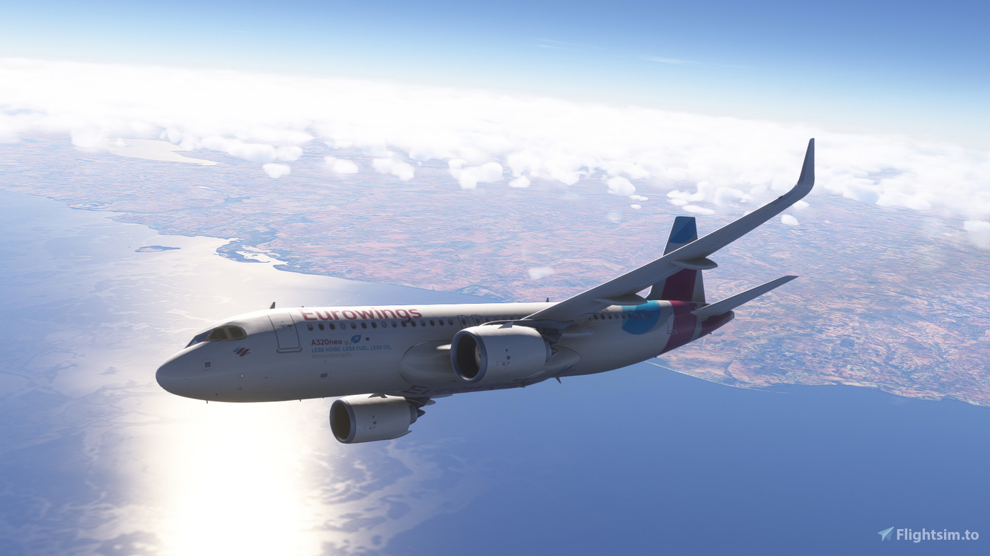 Eurowings D-AENI livery For Inibuilds A320NEO MSFS2024 (with Cabin) for ...