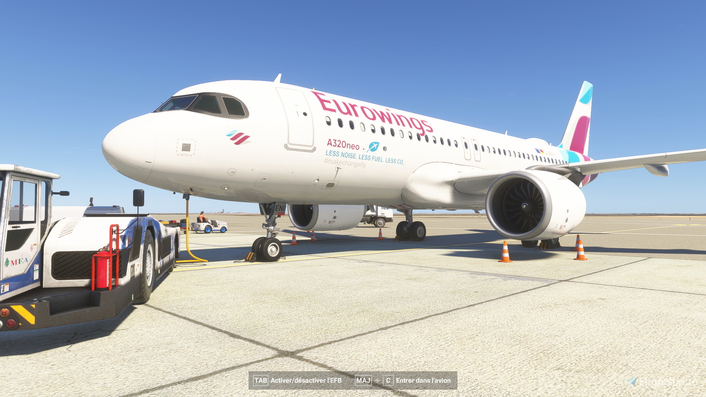 Eurowings D-AENI livery For Inibuilds A320NEO MSFS2024 (with Cabin) for ...