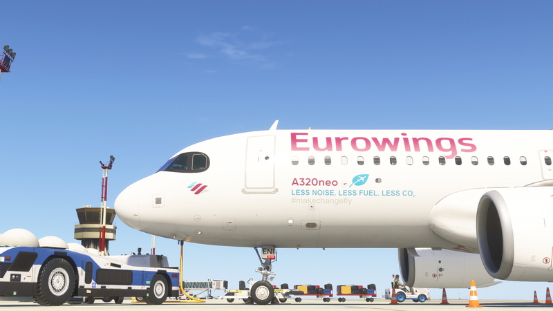 Eurowings D-AENI livery For Inibuilds A320NEO MSFS2024 (with Cabin) for ...