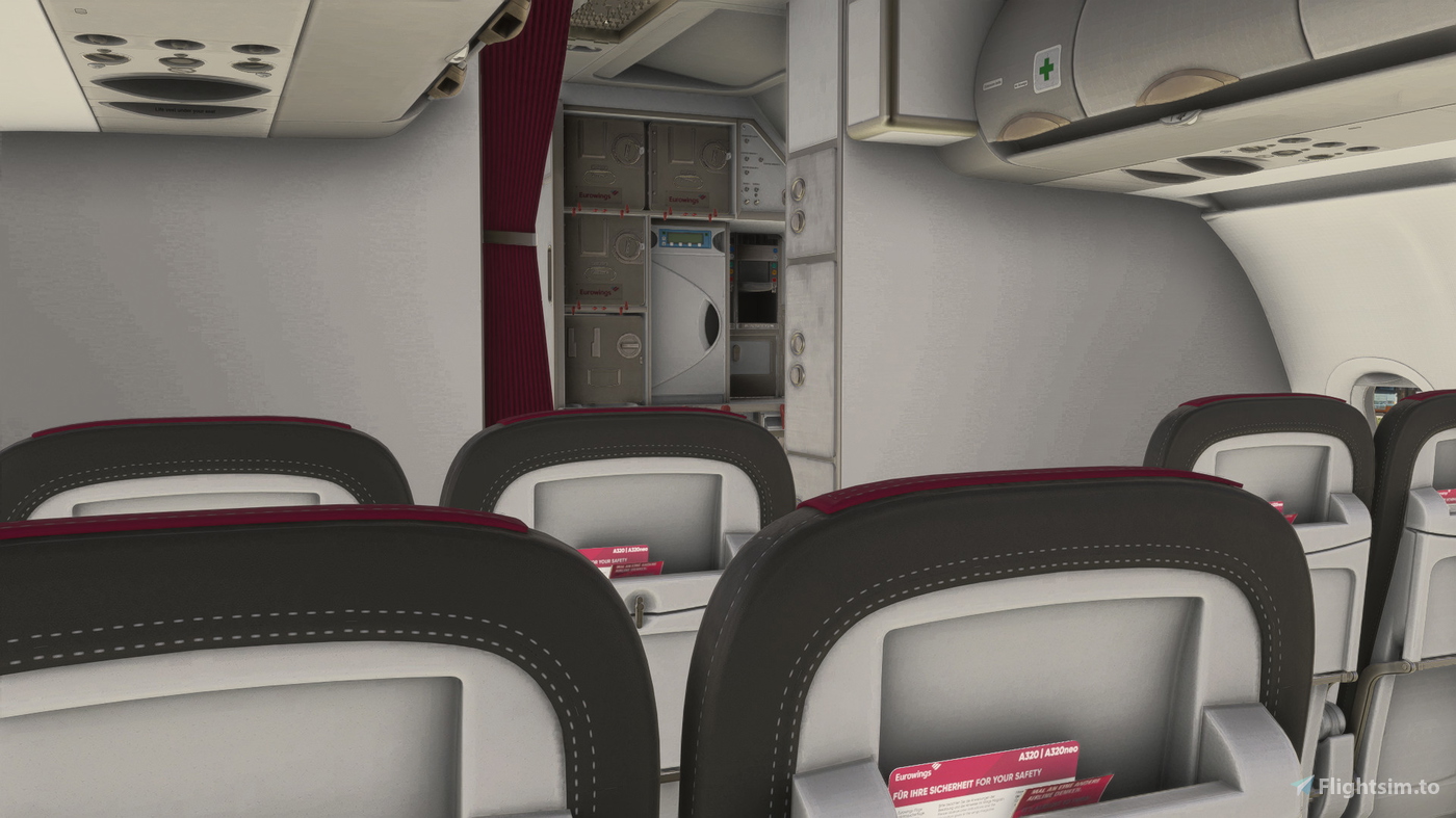 Eurowings D-AENI livery For Inibuilds A320NEO MSFS2024 (with Cabin) for ...