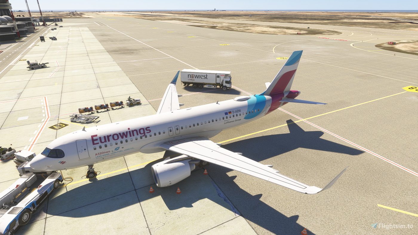 Eurowings D-AENI livery For Inibuilds A320NEO MSFS2024 (with Cabin) for ...