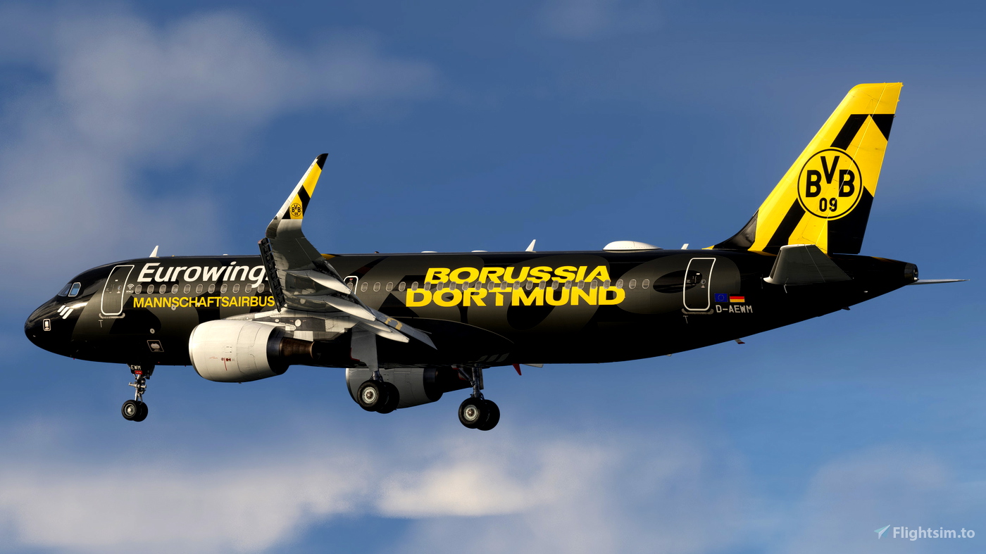 Threads - Eurowings [D-AEWM - BVB] w/Cabin Fenixsim A320 Sharklet [8K ...