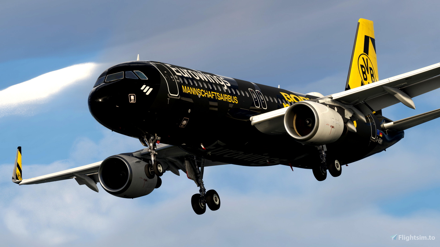 Eurowings [D-AEWM - BVB] w/Cabin Fenixsim A320 Sharklet [8K+4K] for ...