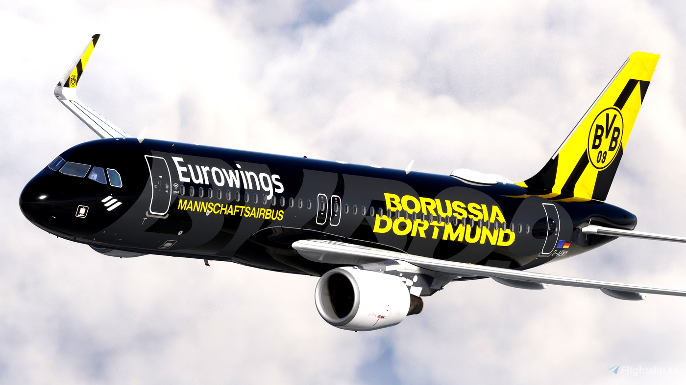 Threads - Eurowings [D-AEWM - BVB] w/Cabin Fenixsim A320 Sharklet [8K ...