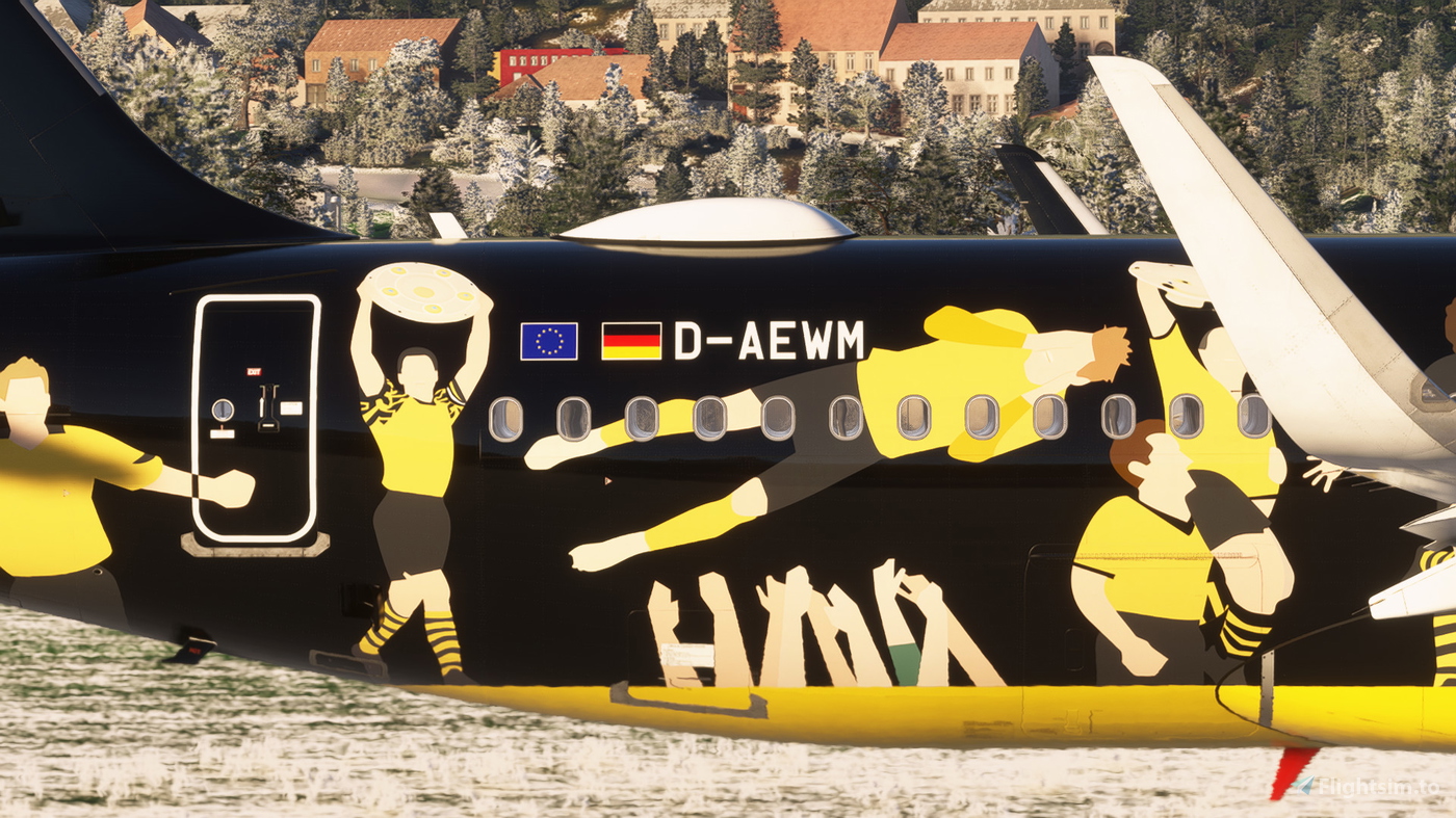 Eurowings (D-AEWM | 'Fanairbus') - Fenixsim A320 CFM SL for Microsoft ...