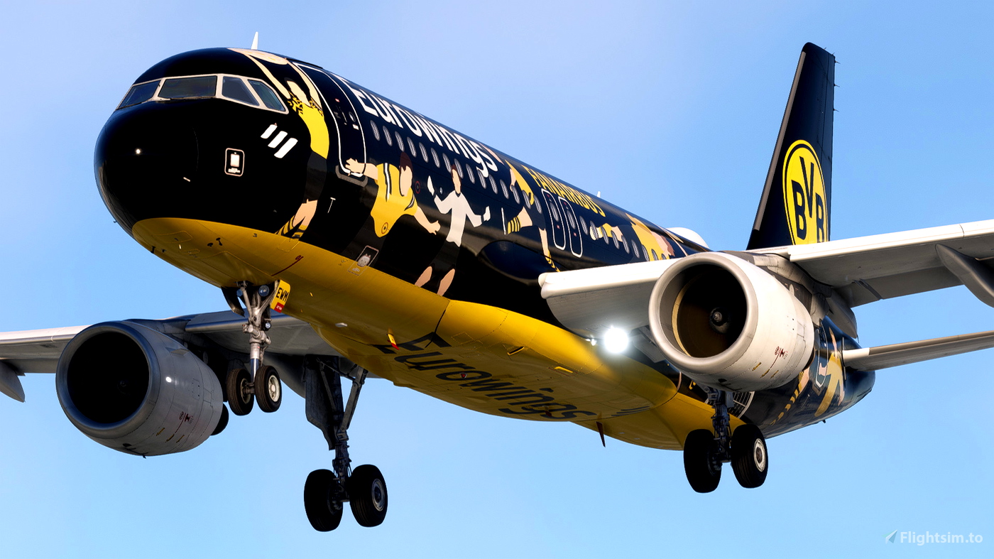 Eurowings (D-AEWM | 'Fanairbus') - Fenixsim A320 CFM SL for Microsoft ...