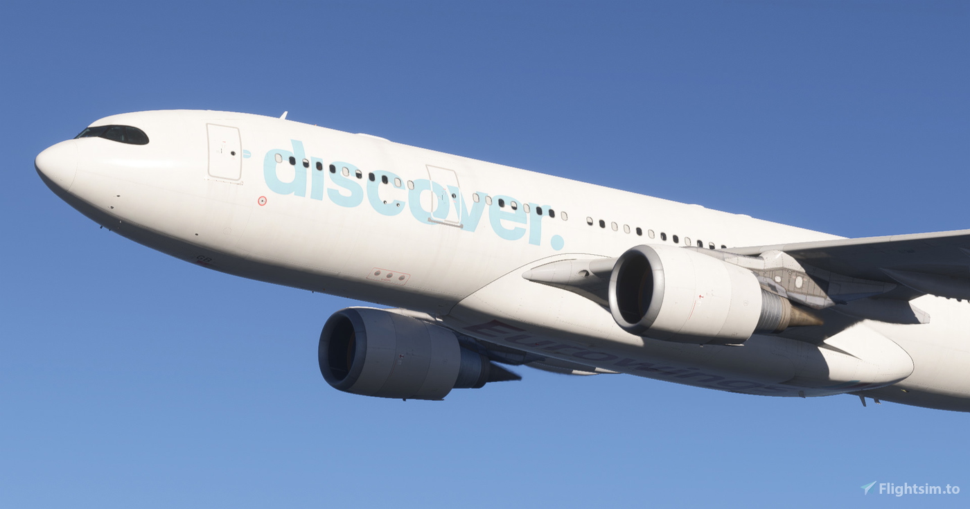 Discover Airlines Pack | iniBuilds A330-200 | 8K w/cabin for Microsoft ...