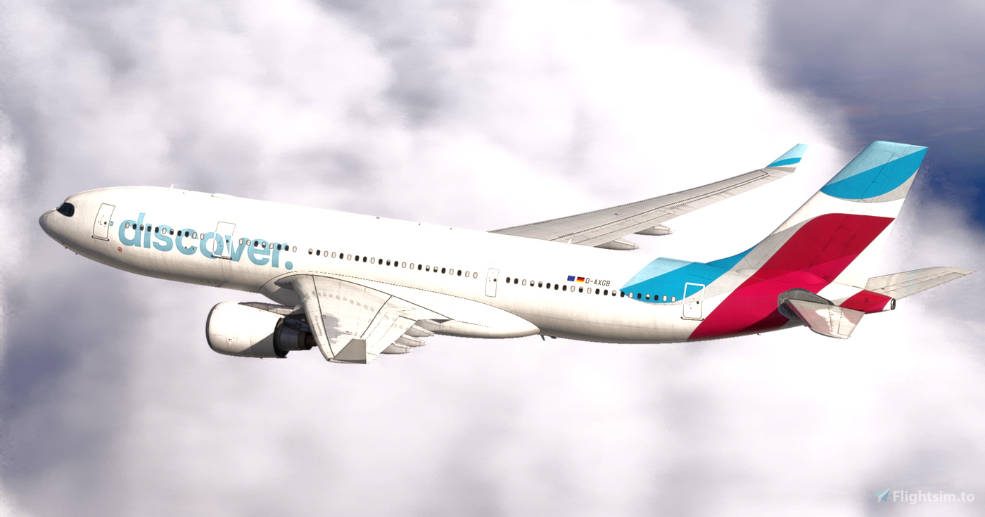 Discover Airlines Pack | iniBuilds A330-200 | 8K w/cabin for Microsoft ...