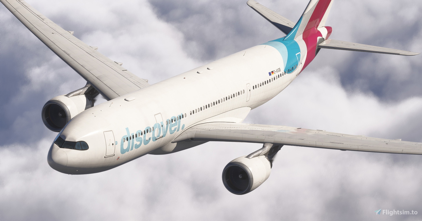 Discover Airlines Pack | iniBuilds A330-200 | 8K w/cabin for Microsoft ...