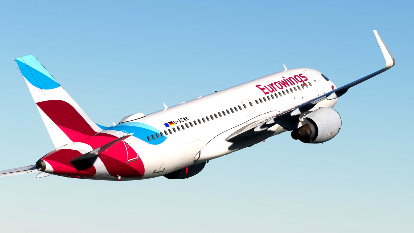 Eurowings [Pack 1] w/Cabin Fenixsim A320 Sharklet [8K+4K] for Microsoft ...