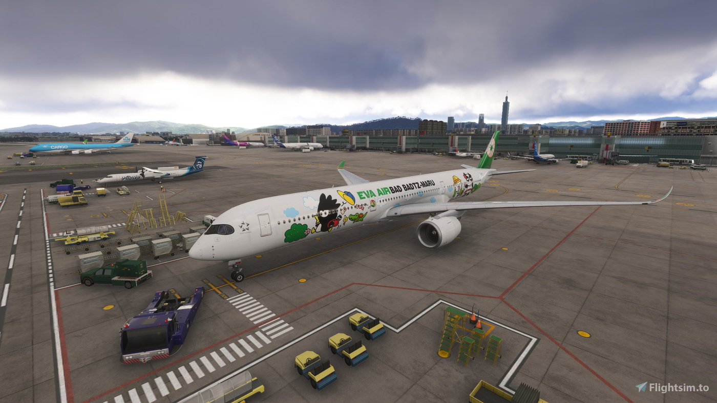 EVA AIR | A350-1000 Travel Fun for Microsoft Flight Simulator | MSFS