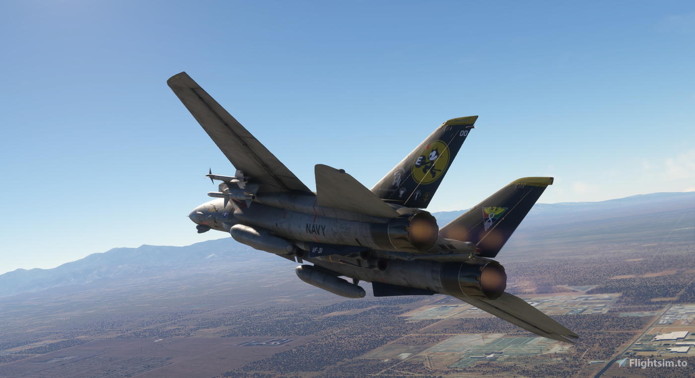 F-14 Tomcat VF-31 for Microsoft Flight Simulator | MSFS
