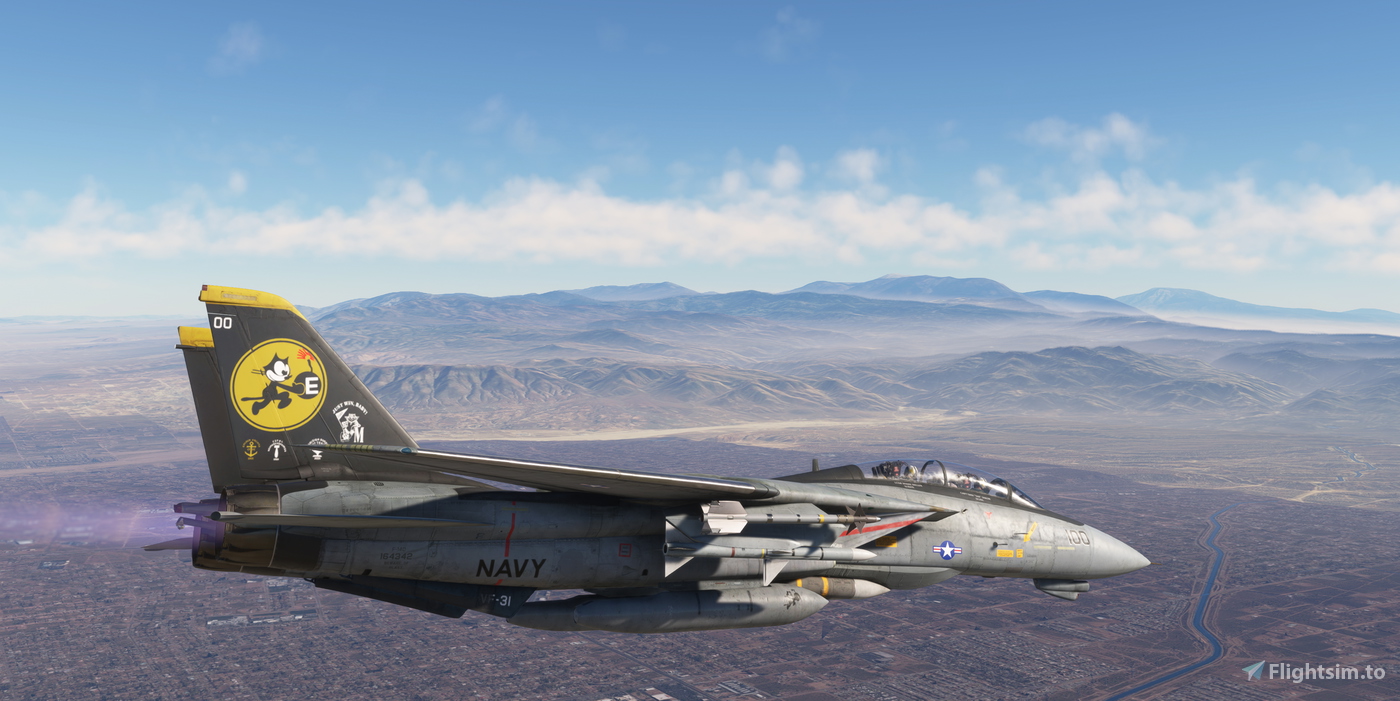 F-14 Tomcat VF-31 for Microsoft Flight Simulator | MSFS