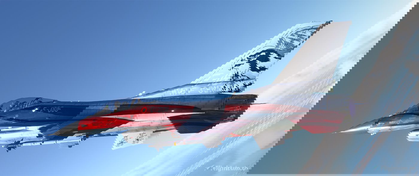 F-16 / E-006 / 50th anniversary Danish livery voor Microsoft Flight ...