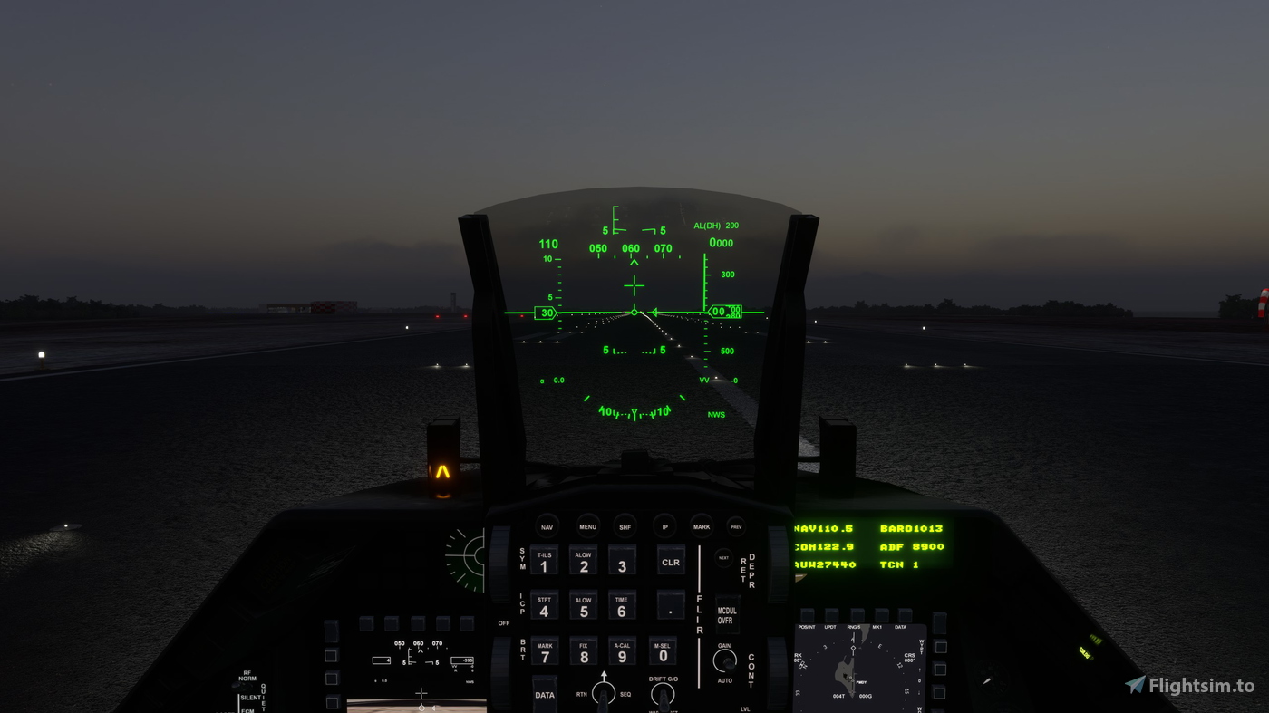F-16 HUD Enhancement Mod para Microsoft Flight Simulator | MSFS
