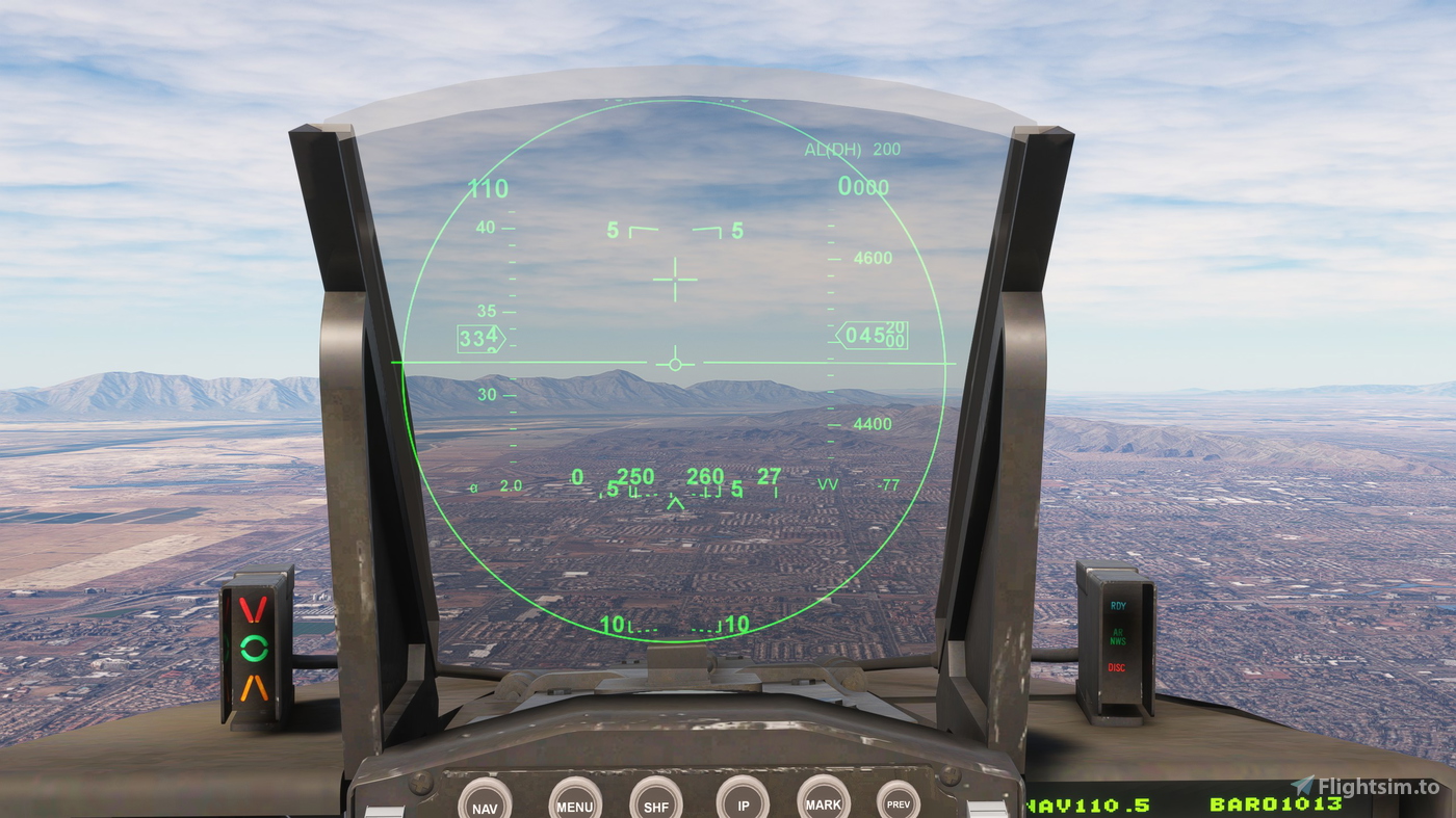 F-16 HUD/ MFD /DED Enhancement Mod for Microsoft Flight Simulator | MSFS