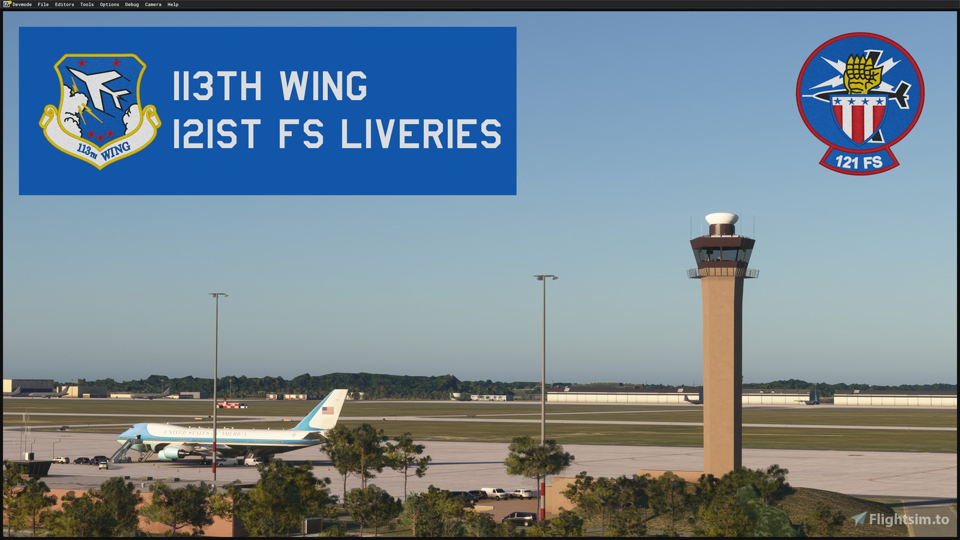 F-16C 121st Fighter Squadron Livery Pack for Microsoft Flight Simulator ...