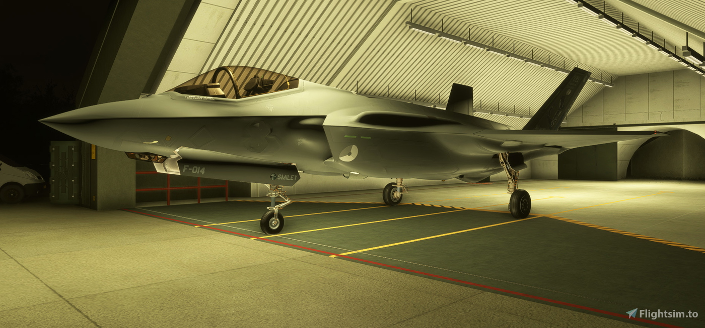 F35a Koninklijke Luchtmacht F-014 80 years Polly for Microsoft Flight Simulator | MSFS