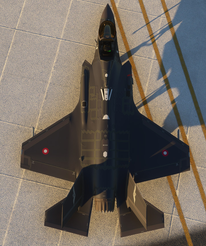 F-35A RDAF L-006 Display Fictional для Microsoft Flight Simulator | MSFS