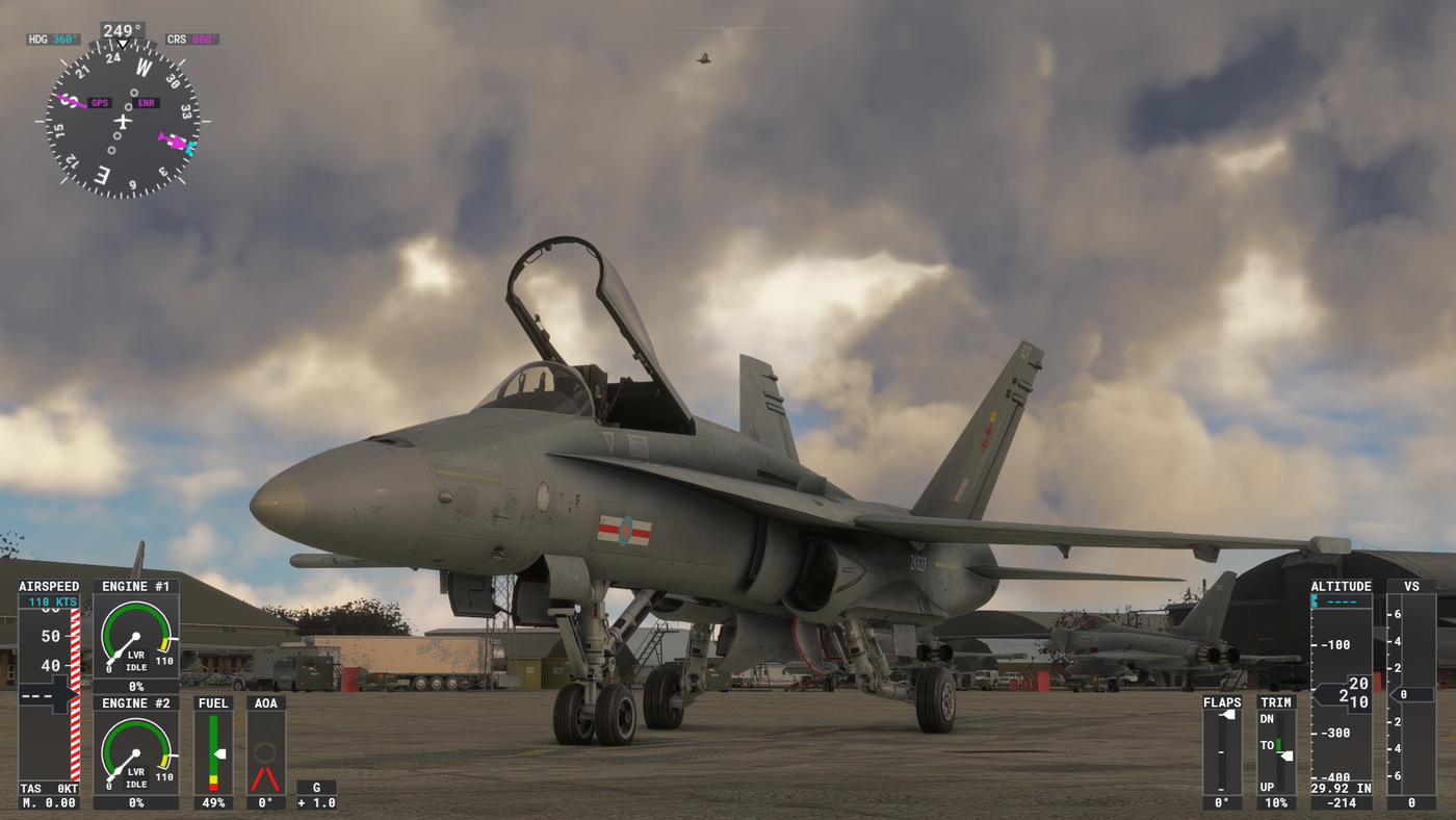 F/A-18C Legacy Hornet Royal Air Force 41 Squadron (Fictional) for ...