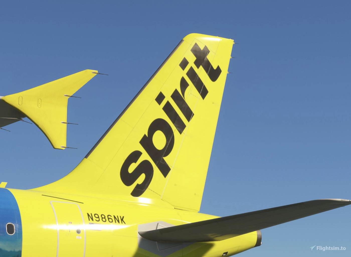 [A32NX] FBW A320 | Spirit "Super Mario Livery" | N986NK for Microsoft ...