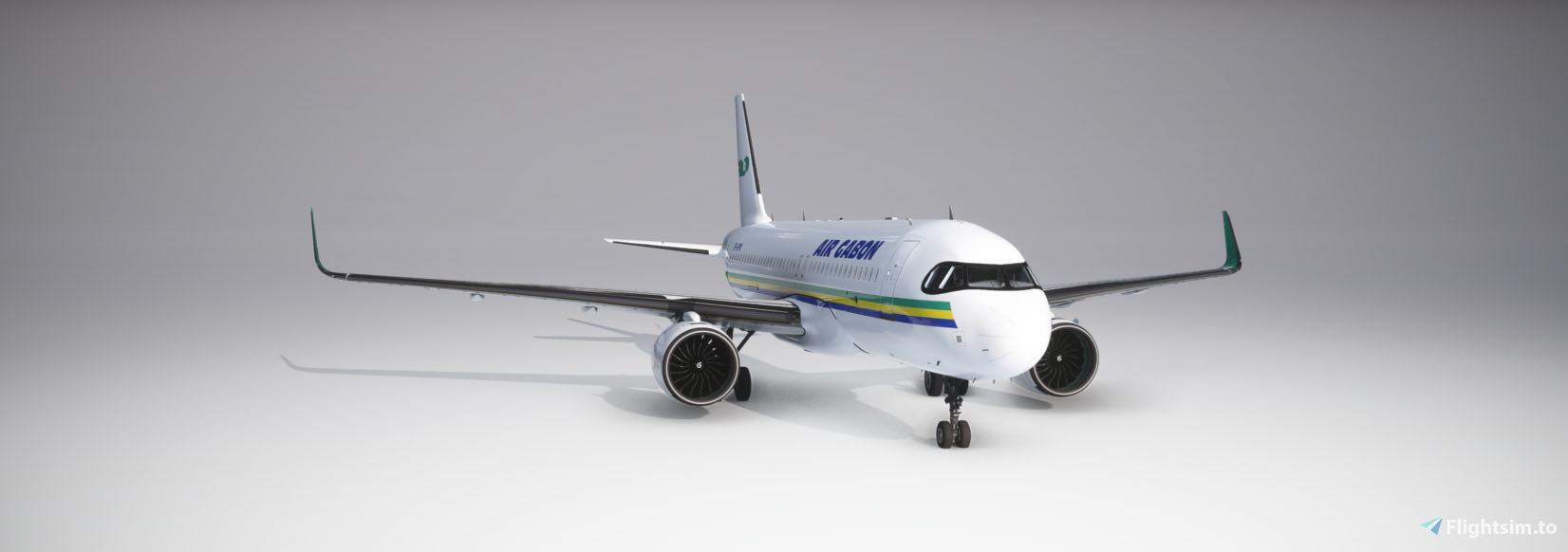 [A32NX] FBW A320-200Neo Air Gabon TR-RPN - MSFS Add-on - Flightsim.to