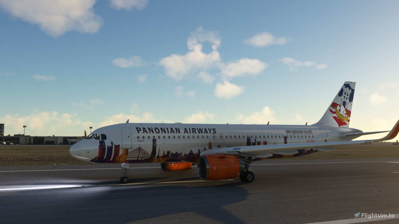 [A32NX] FBW A320 Panonian Virtual Airways - Livery Pack for Microsoft ...
