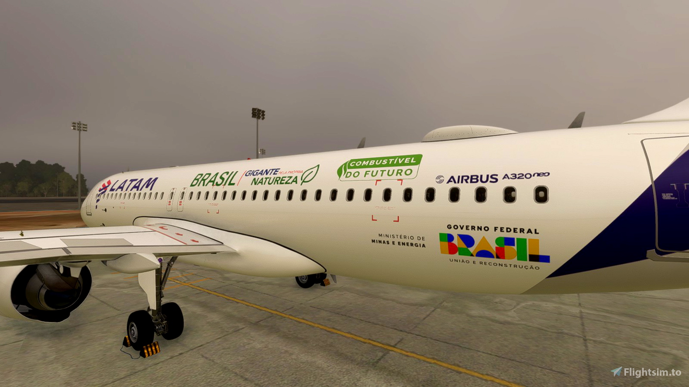 Threads - FBW A32NX - LATAM Airlines PR-XBD "Combustivel do Futuro" - 8K für Microsoft Flight ...