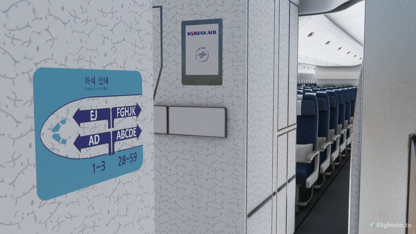 [8K/4K] FBW A380 | Korean Air Livery Package [w/Cabin & 4 Liveries] for ...