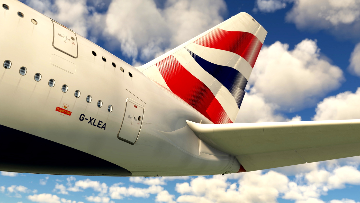 Threads - FBW A380 British Airways G-XLEA 8K & 4K for Microsoft Flight ...