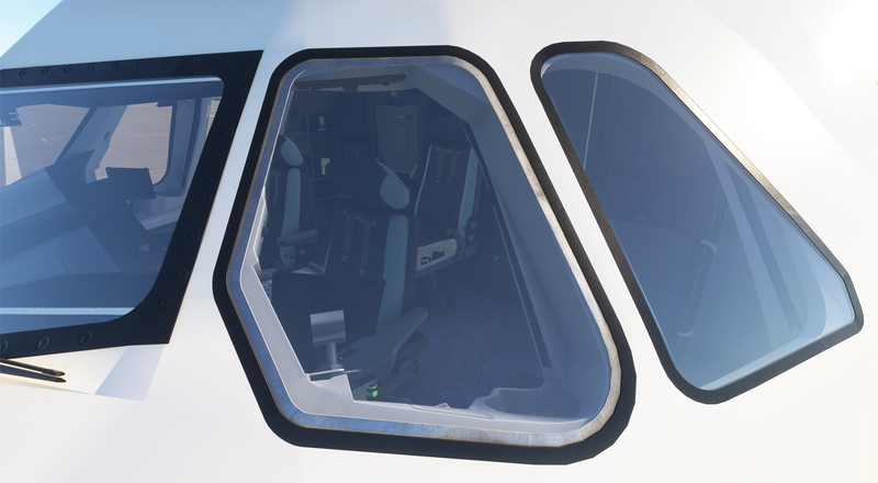 FBW A380 Clean Windows for Microsoft Flight Simulator | MSFS