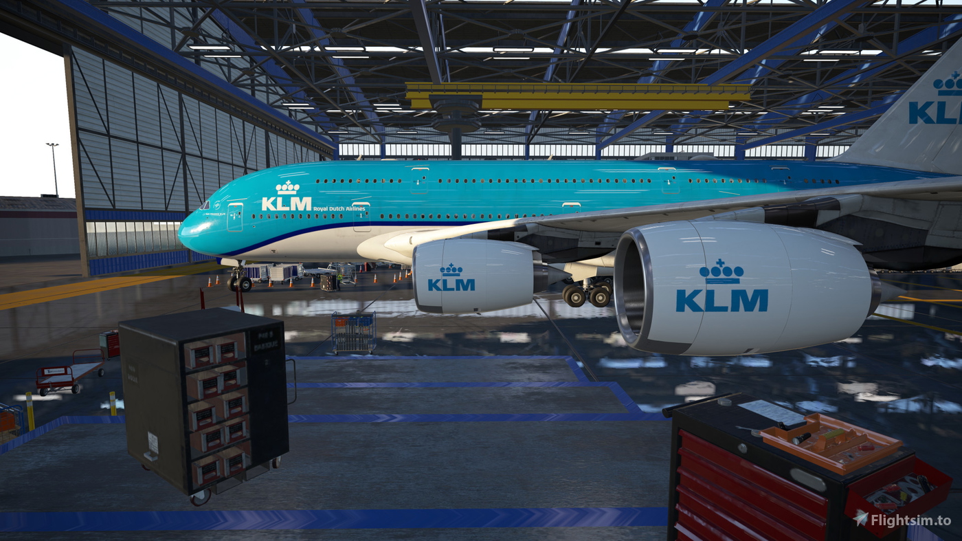 Fbw A380 KLM 对于 Microsoft Flight Simulator | MSFS