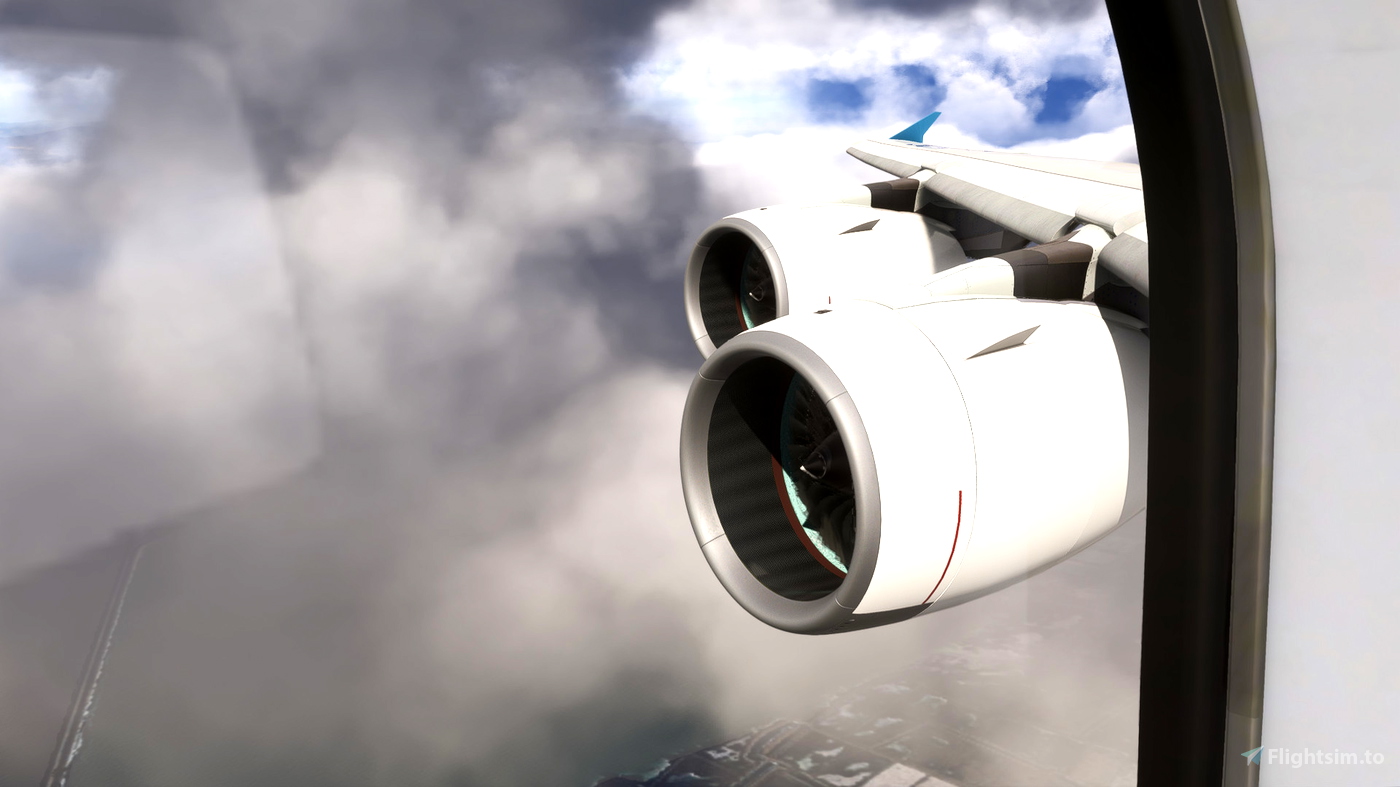 FBW A380 Korean Air HL7628 – New Livery [w/Cabin] (GP7200 / PW Engine ...