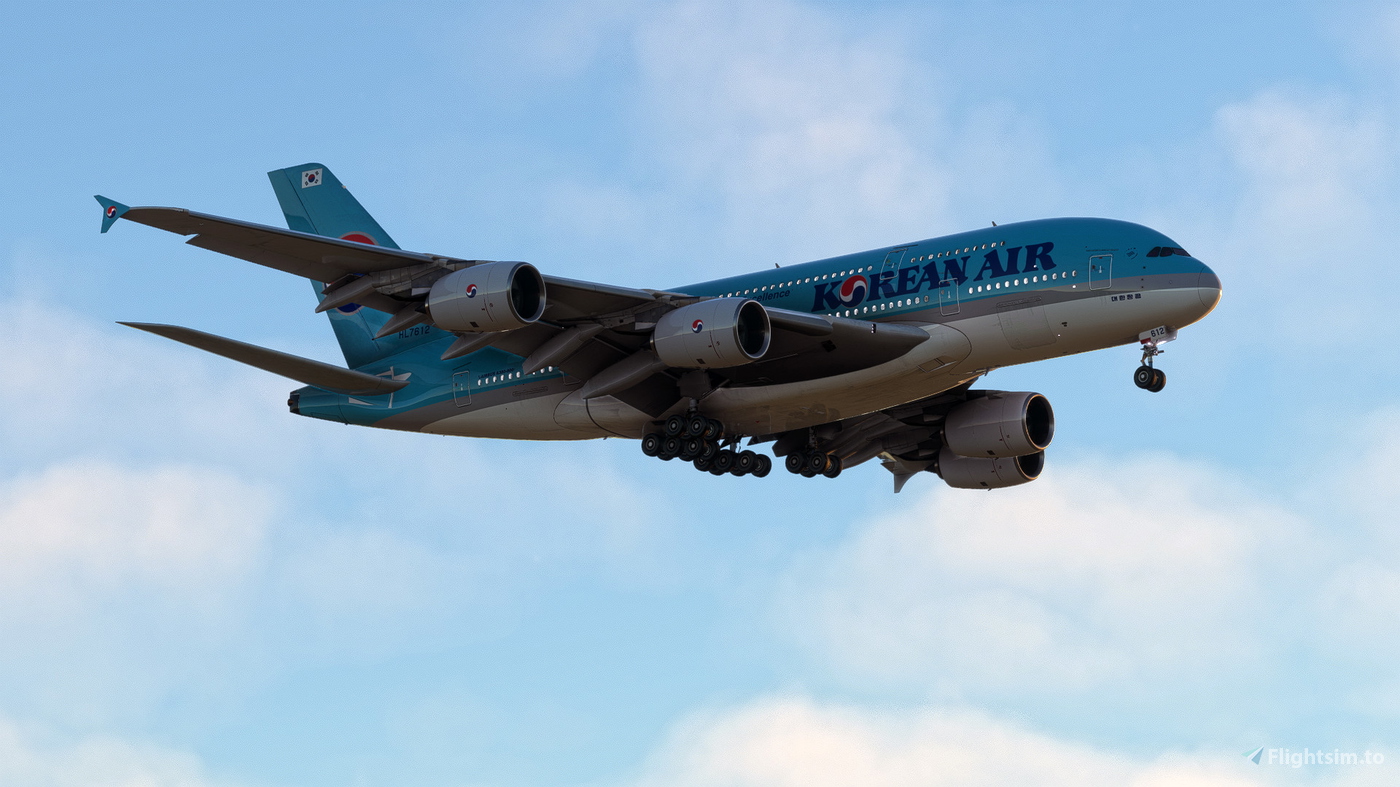 [8K/4K] FBW A380 | Korean Air Livery Package [w/Cabin & 4 Liveries] for Microsoft Flight ...