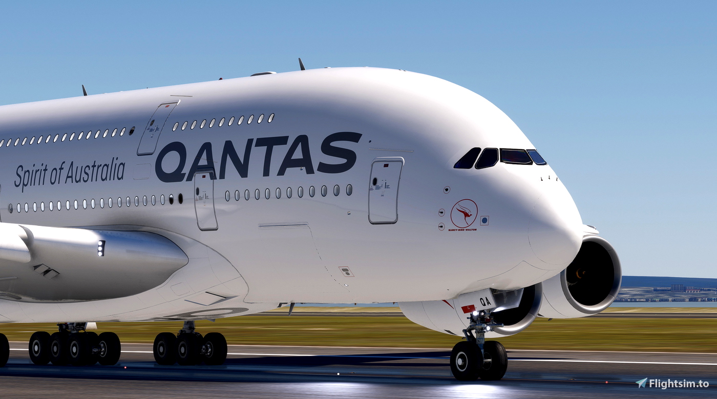 Threads - FBW A380X | Qantas "Silver Roo" | Fleet Pack (2 of 2) | 8K 对于 ...