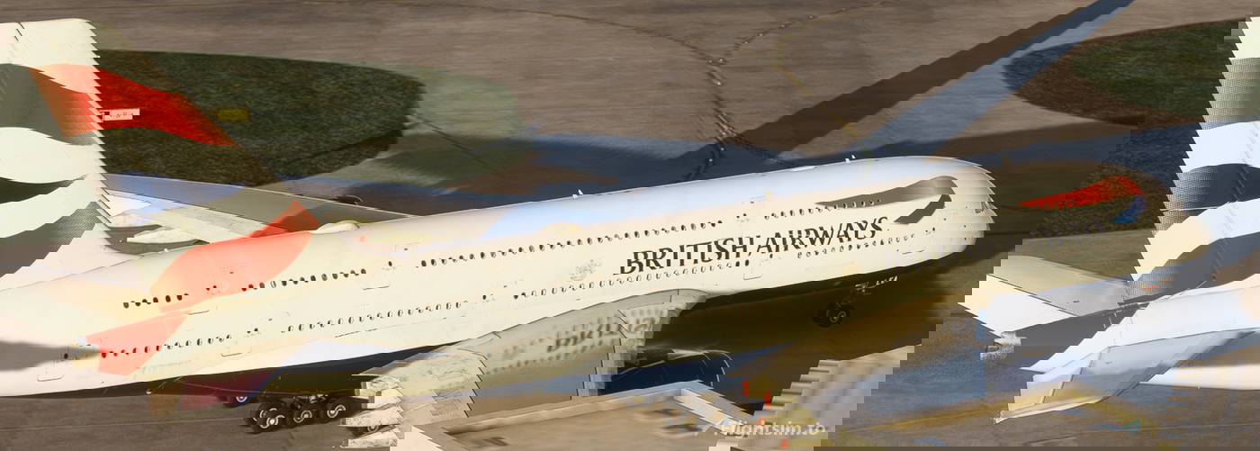FBW A380X | British Airways [BAW] | G-XLEI | 8K for Microsoft Flight ...