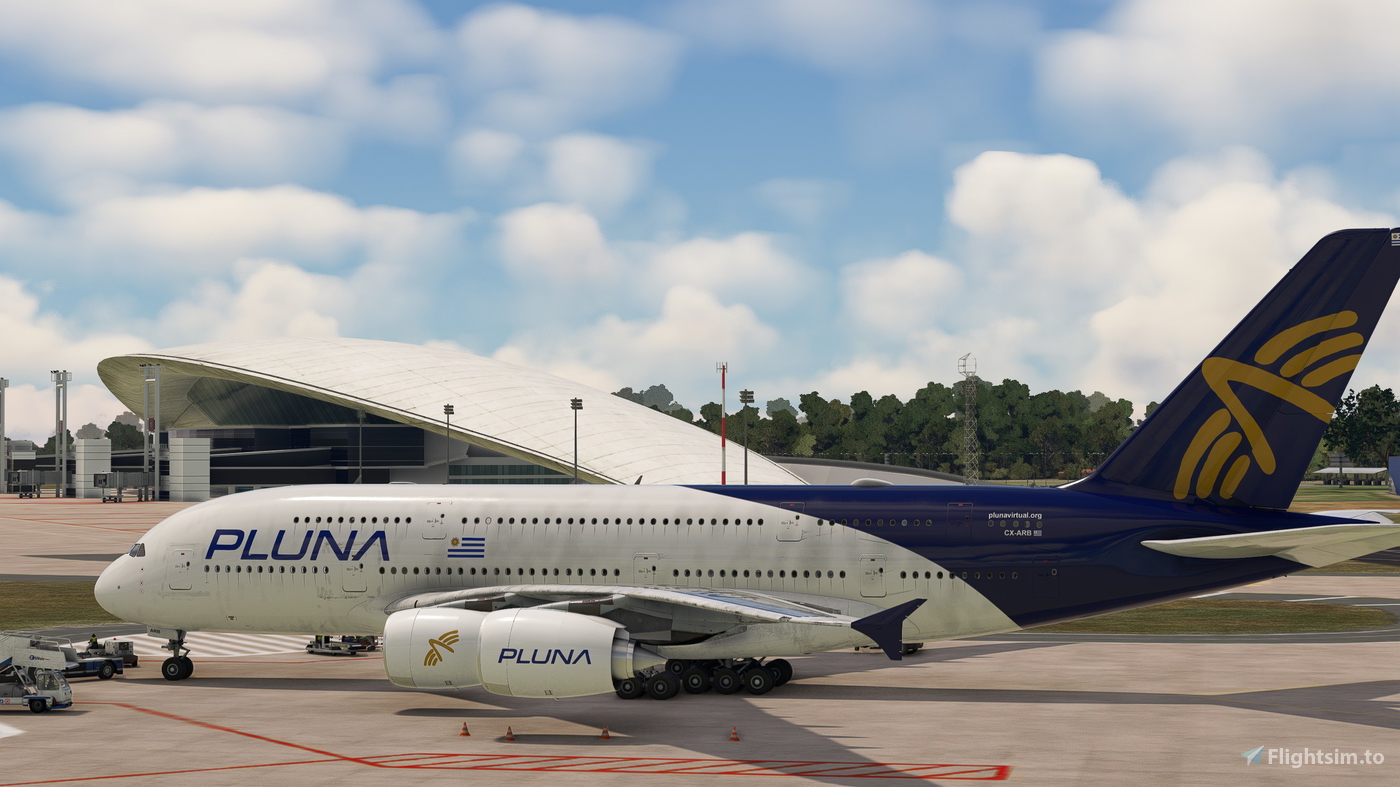 FBW A380X | PLUNA Uruguay (Fictional) | 4K para Microsoft Flight Simulator | MSFS
