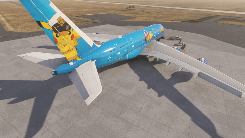 [FBW A380X] Pokemon (Fictional) for Microsoft Flight Simulator | MSFS