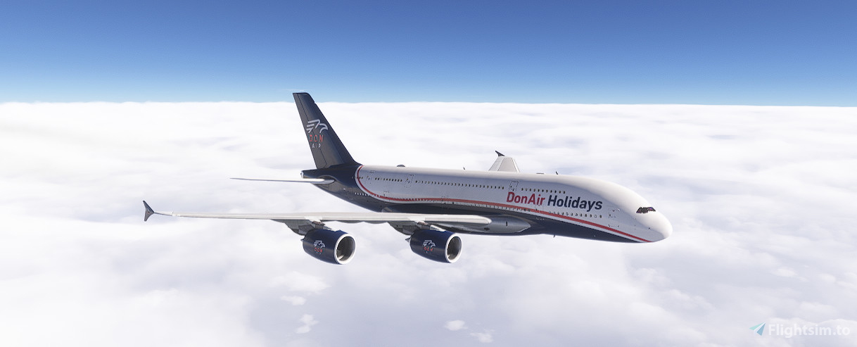 FBW A388 DonAir Livery for Microsoft Flight Simulator | MSFS
