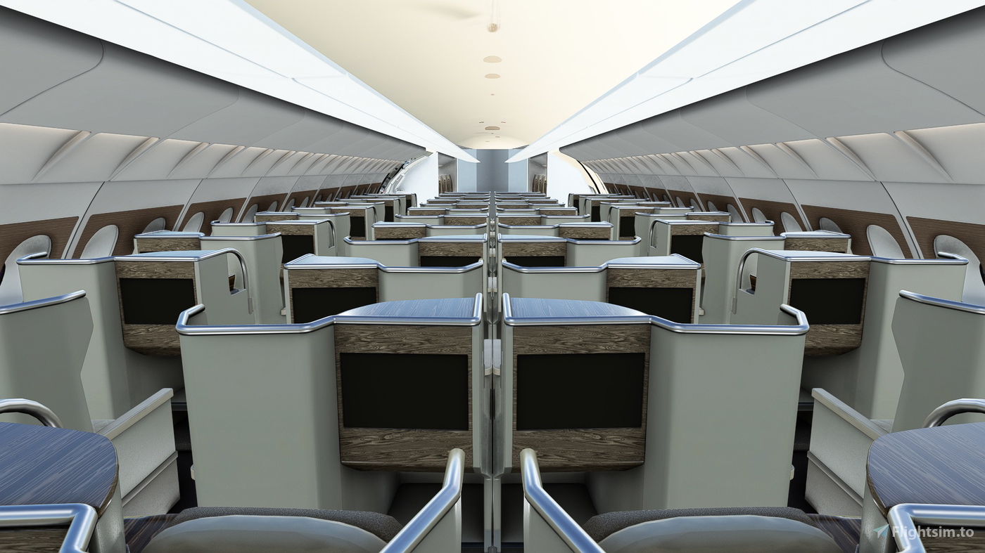 FBW Airbus A380-800 Custom Cameras and Wing Views for Microsoft Flight ...