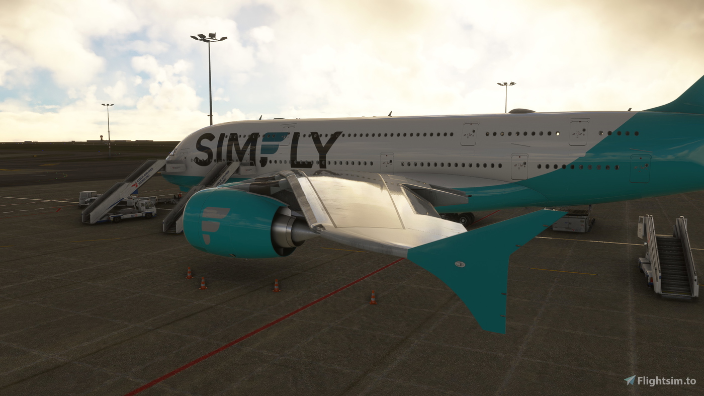 [FBW] SimFly A380X livery for Microsoft Flight Simulator | MSFS