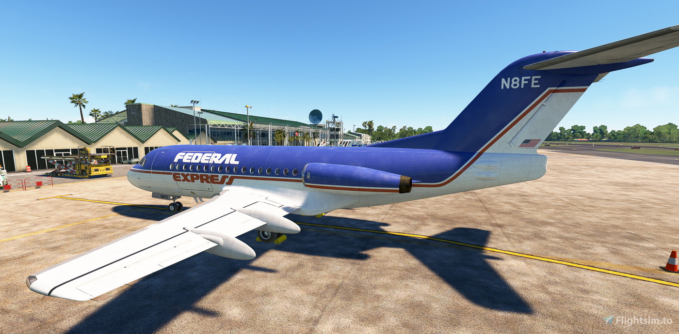 Federal Express - Fedex N8FE (Fictional) for Microsoft Flight Simulator ...
